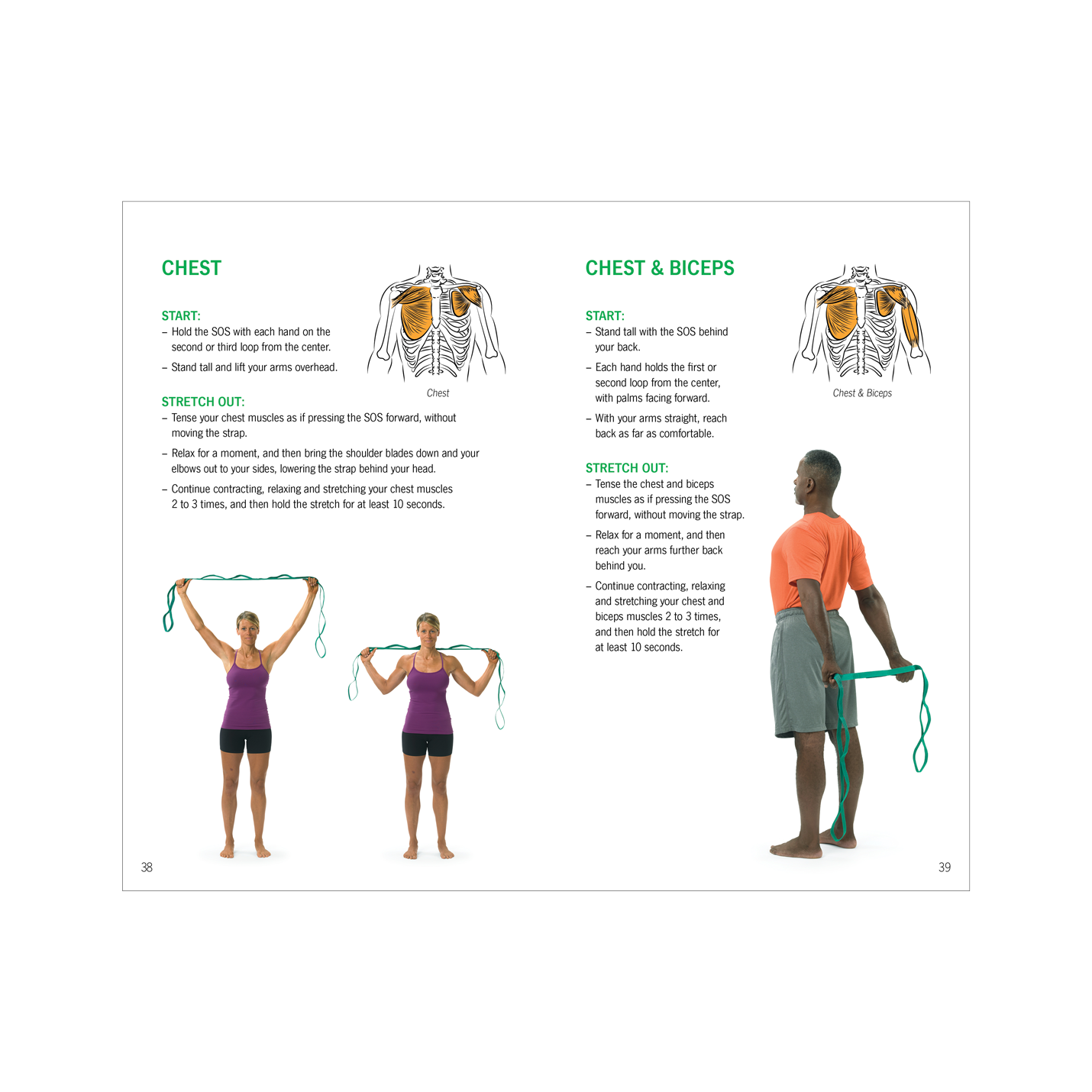 upper trap stretch with strap